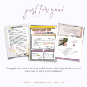 Freebies & Favorites | Faithfully Following Ministries